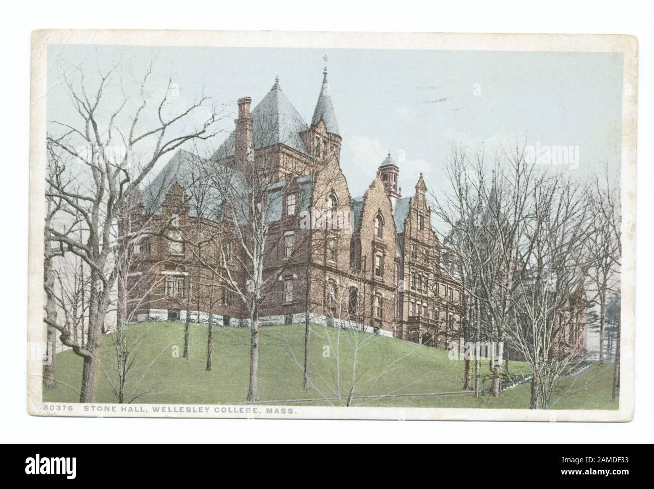 College postcard Cut Out Stock Images & Pictures - Alamy