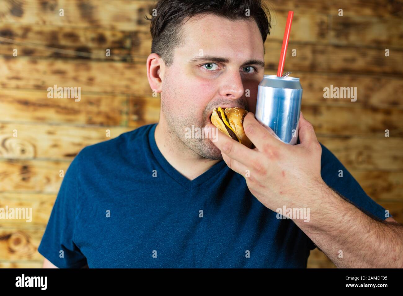 Big meal restaurant all you can eat hi-res stock photography and images ...