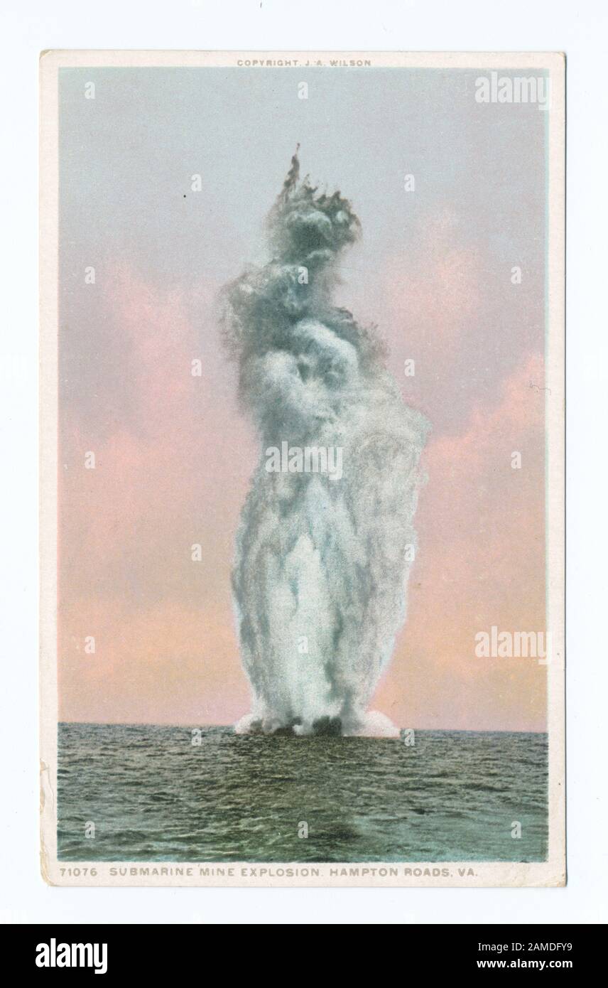 Naval mine explosion hi-res stock photography and images - Alamy