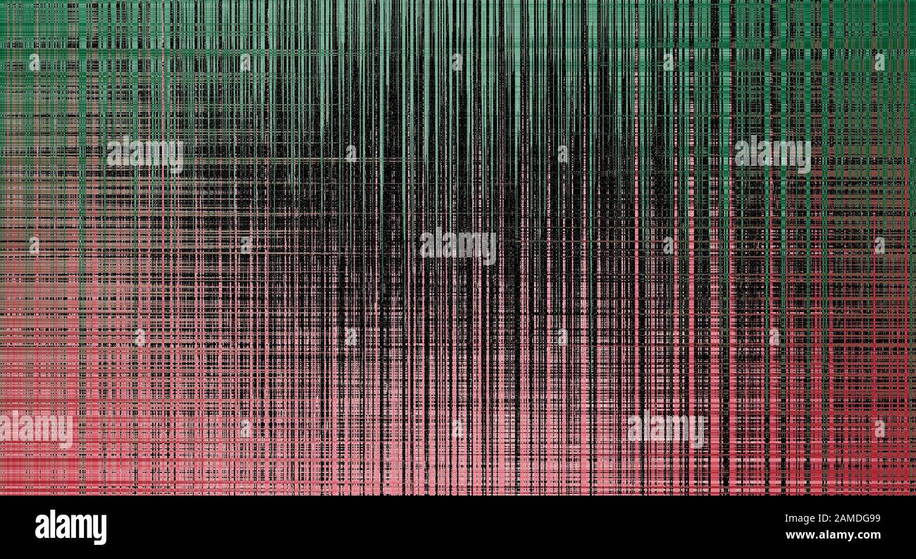 Abstract colorful glitch effect illustration Stock Photo - Alamy