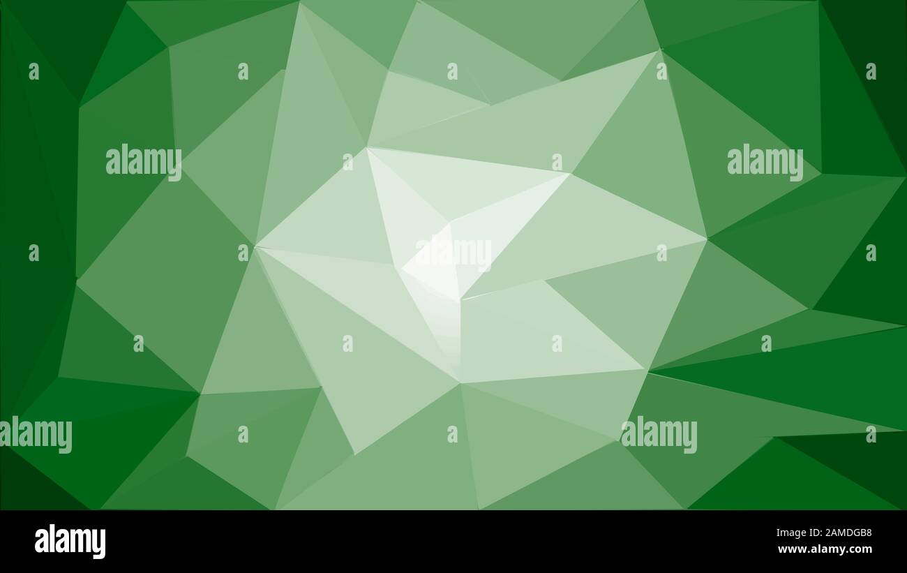 Beautiful green low poly background. Abstract geometric mosaic Stock ...