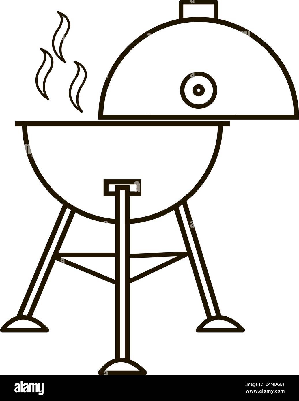Different special tools for barbecue party. Bbq grill and tools vector ...