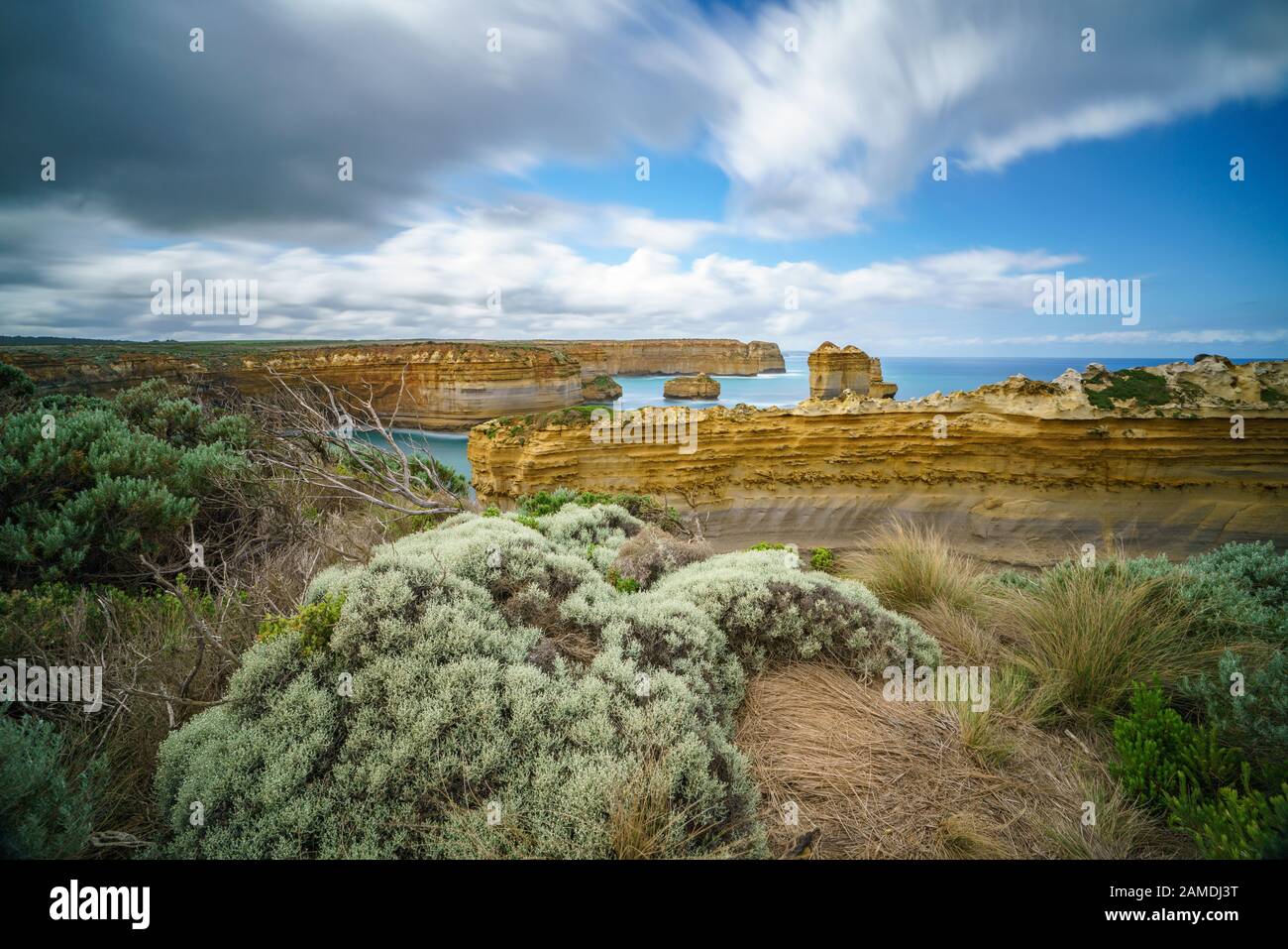 famous razorback, great ocean road in victoria, australia Stock Photo ...
