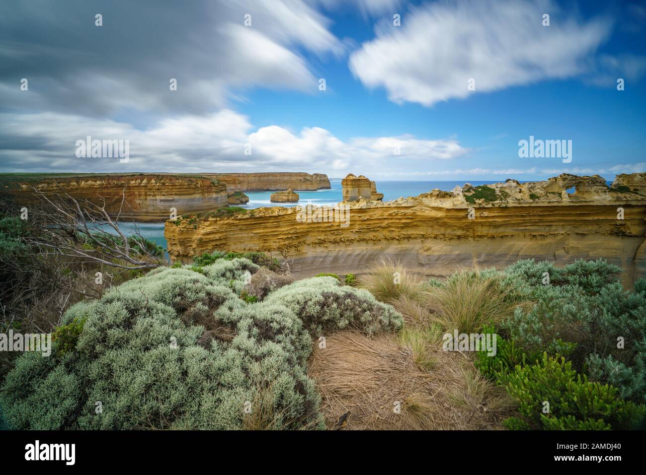 famous razorback, great ocean road in victoria, australia Stock Photo ...