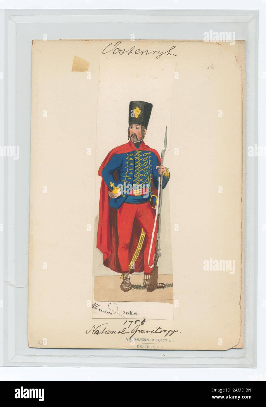 Szekler Ownership : Draper Fund Szakler frontier corps 1756 (L'Allemand ...