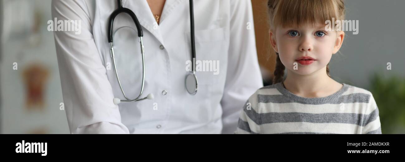 Concerned little girl Stock Photo - Alamy