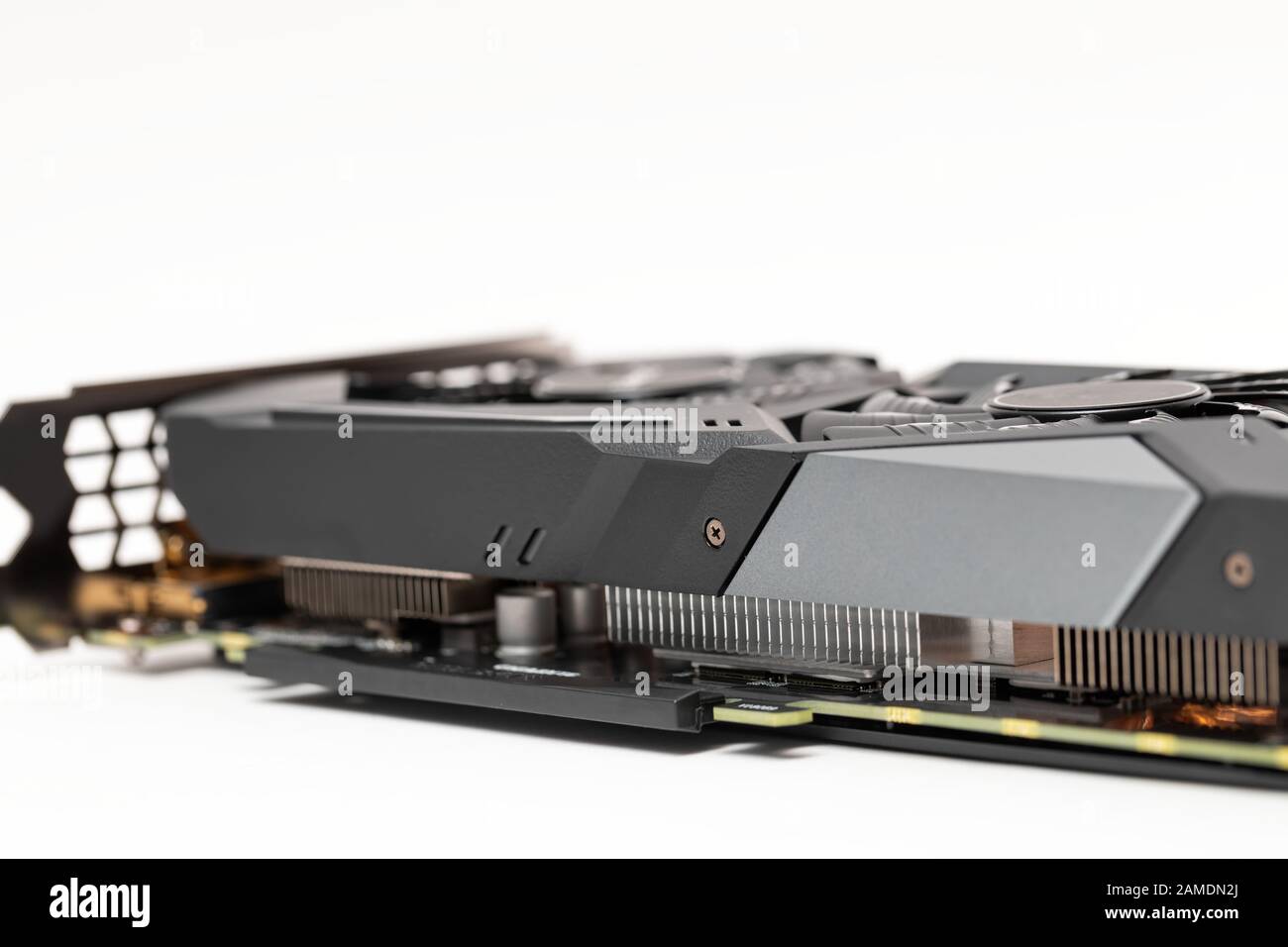 New graphic video card for cryptocurrency mining Stock Photo - Alamy