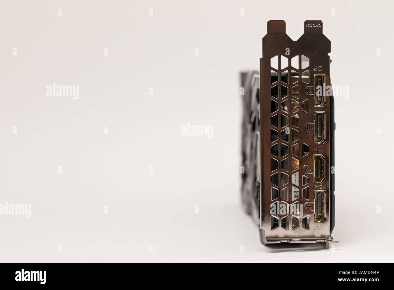 New graphic video card for cryptocurrency mining Stock Photo - Alamy