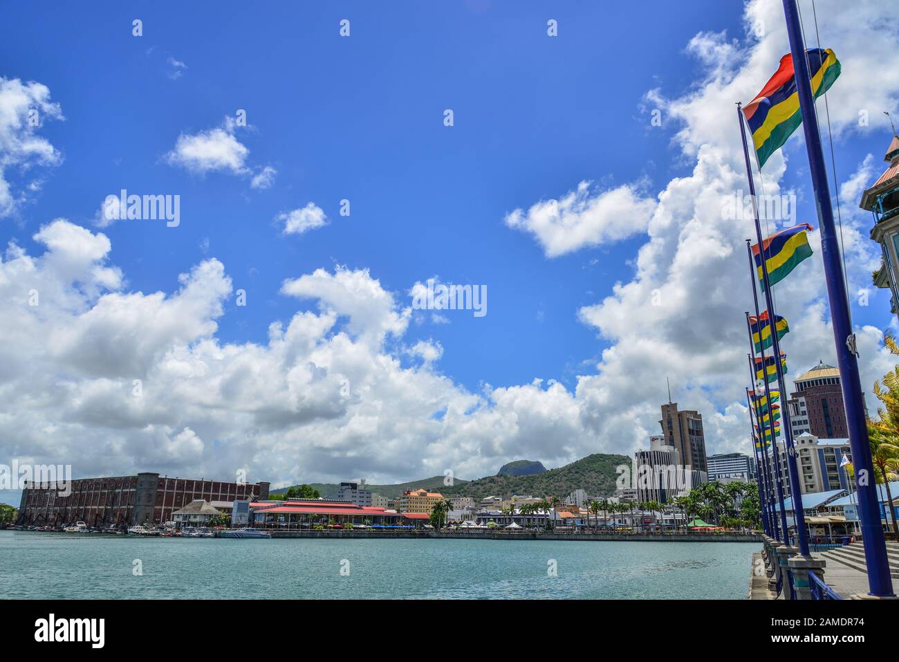 Mauritius port louis business district hi-res stock photography and ...