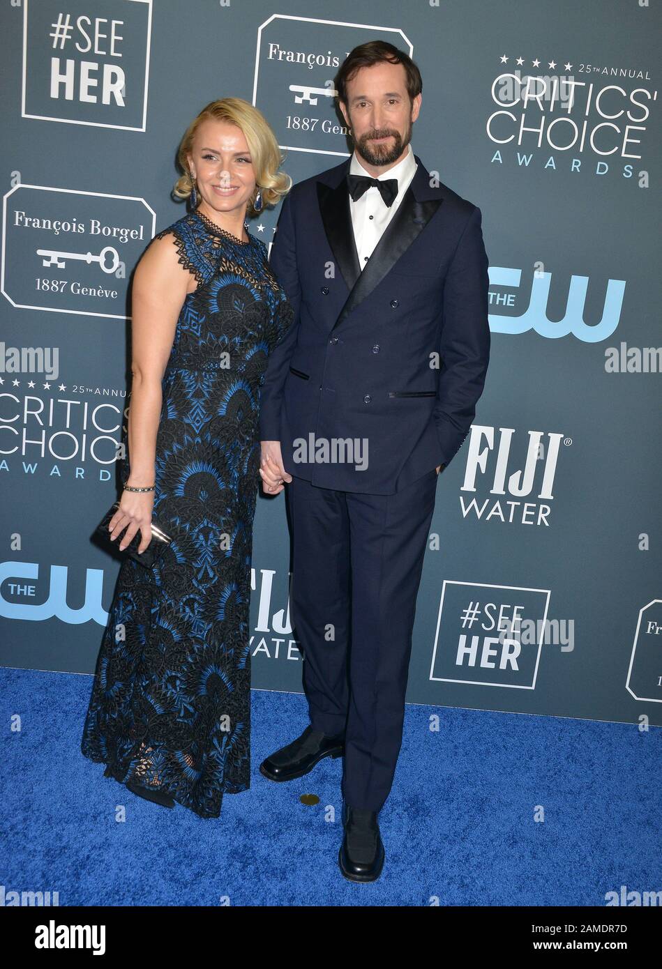 Los Angeles, USA. 12th Jan, 2020. Sara Wells, Noah Wyle 059 attends the ...