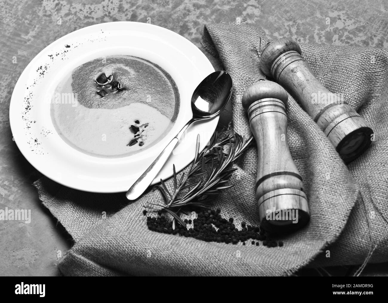 Burlap wooden Black and White Stock Photos & Images - Alamy