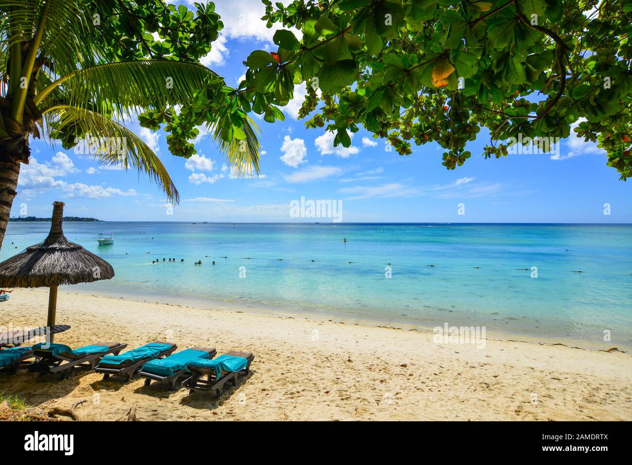 Beautiful seascape of Mauritius Island. Mauritius is one of the best ...