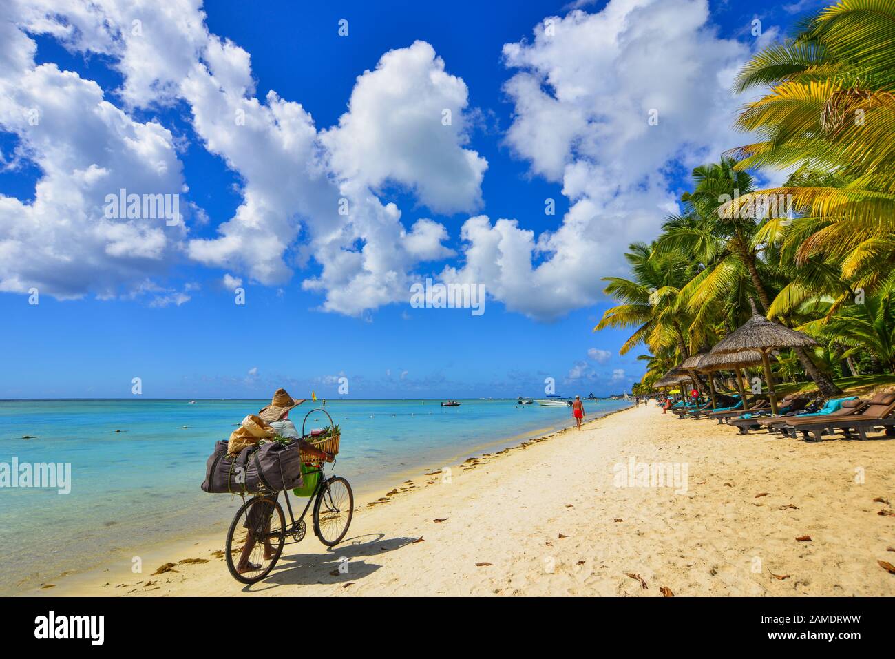 Beautiful seascape of Mauritius Island. Mauritius is one of the best ...