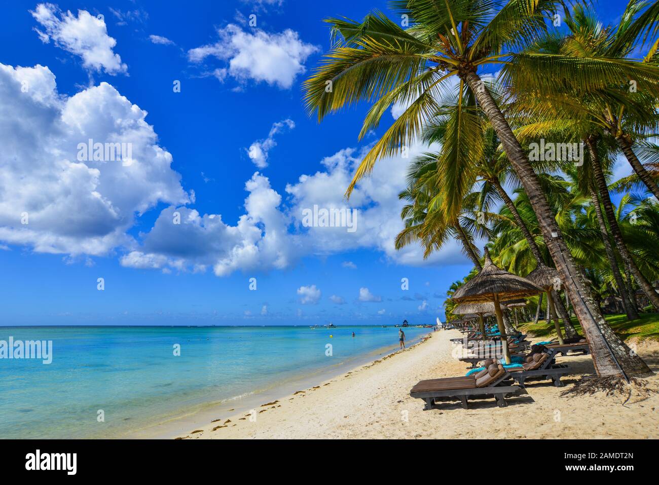 Beautiful seascape of Mauritius Island. Mauritius is one of the best ...