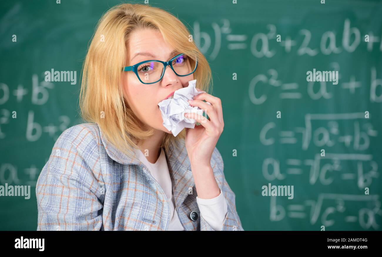 Thirst of knowledge. Hungry for knowledge. She ready to eat her ...