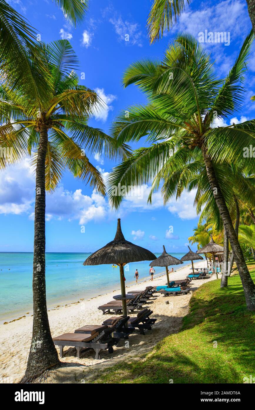 Beautiful seascape of Mauritius Island. Mauritius is one of the best ...