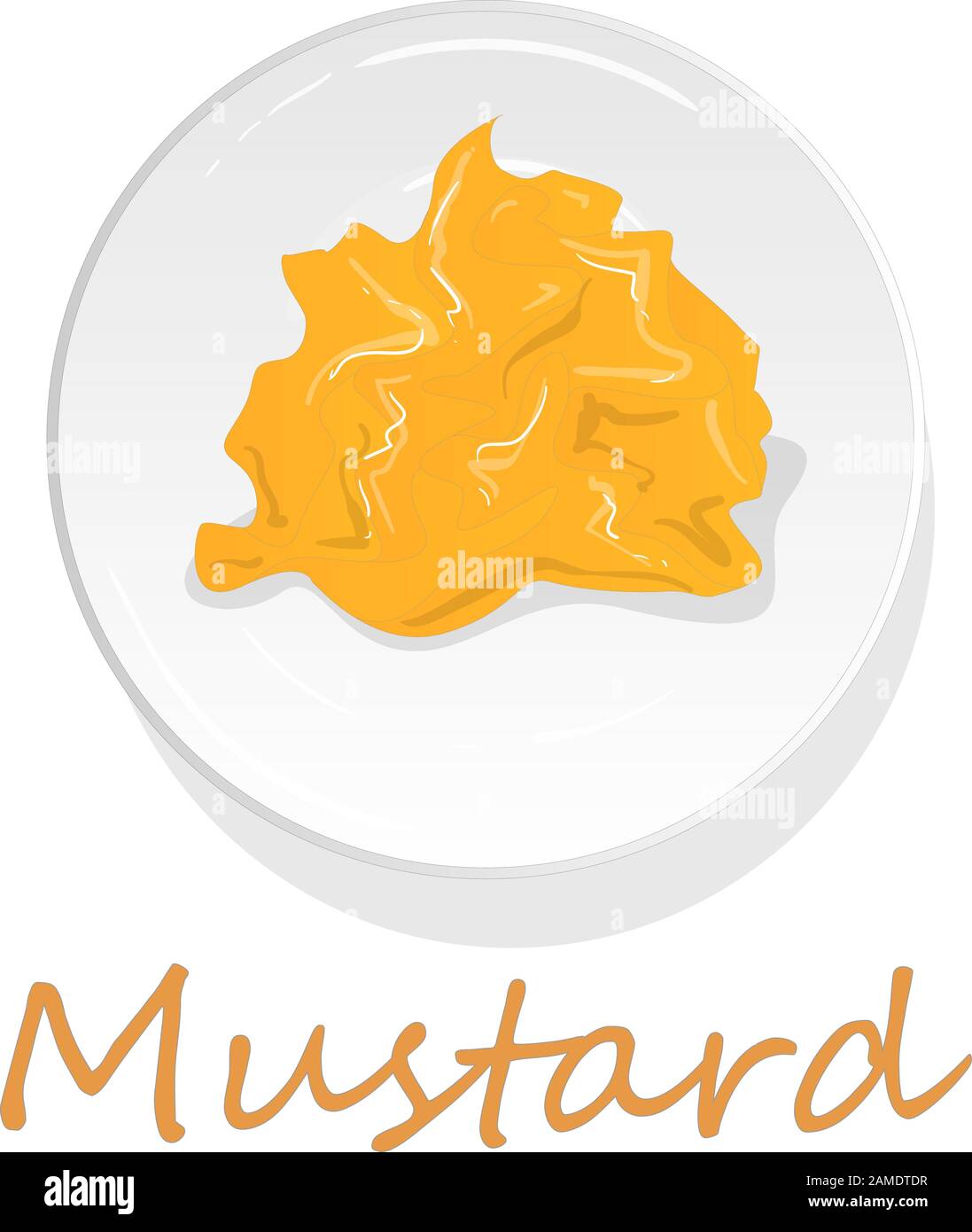 Collection of mustard vector illustrations: mustard seeds, flower ...