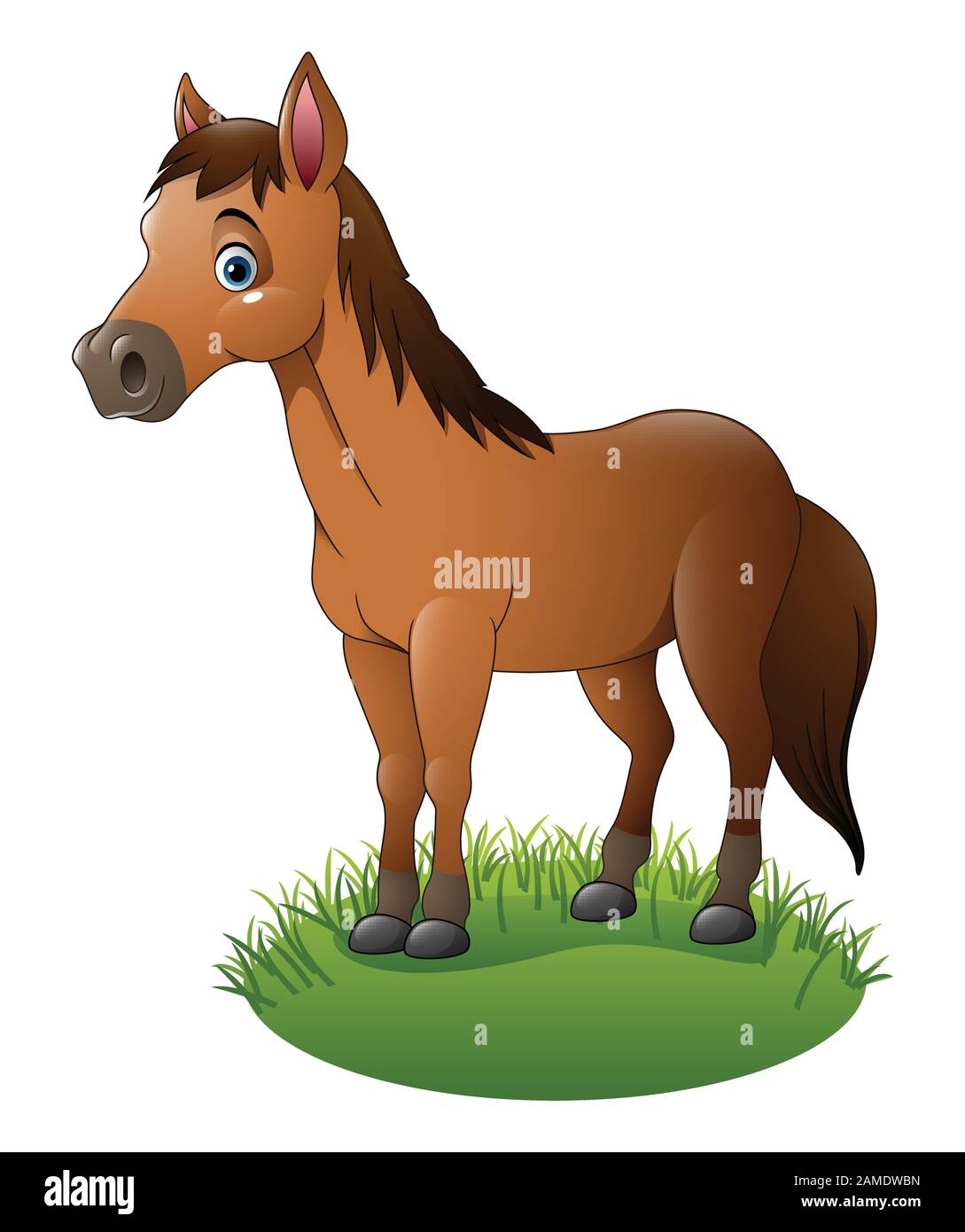 Farm workhorse Stock Vector Images - Alamy