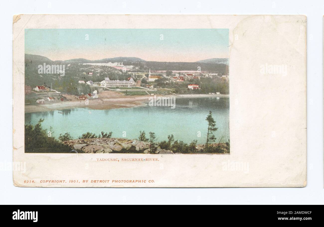 Tadousac, Saguenay River, Que Postcard series number: 6214 1902-1903 ...