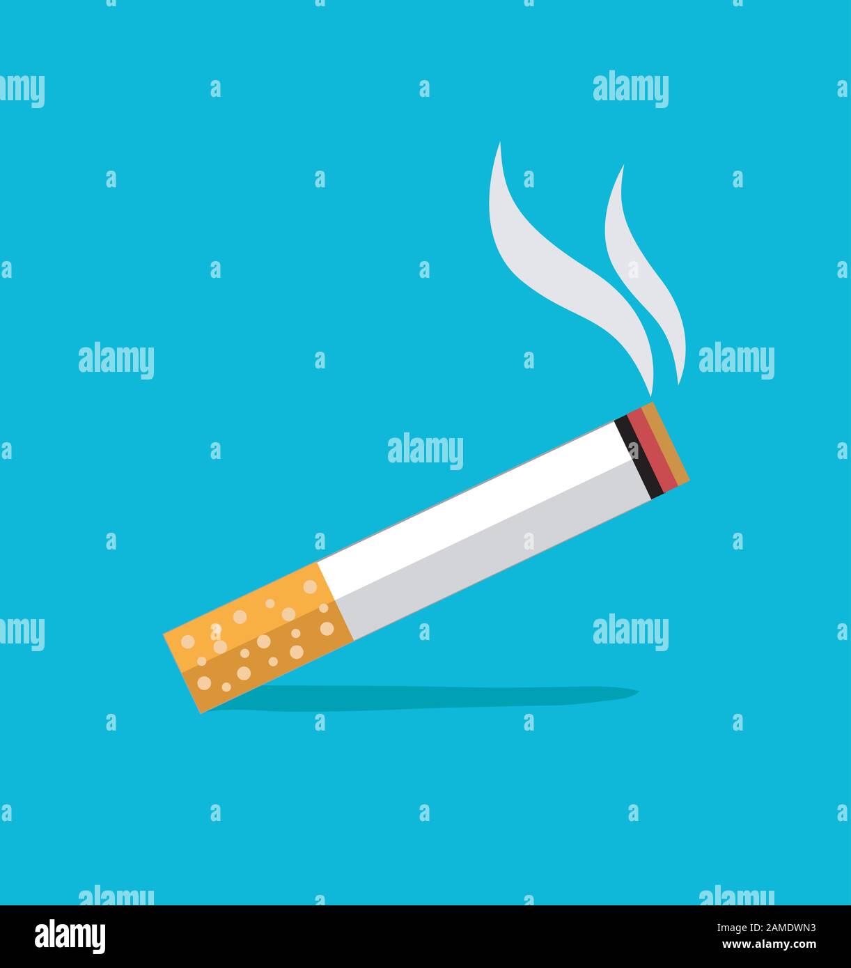 Smoking Sign vector illustration Stock Vector Image & Art - Alamy