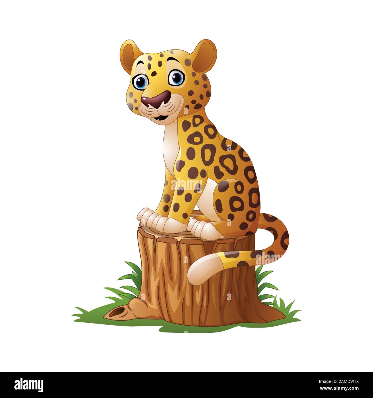 Cartoon leopard hi-res stock photography and images - Alamy
