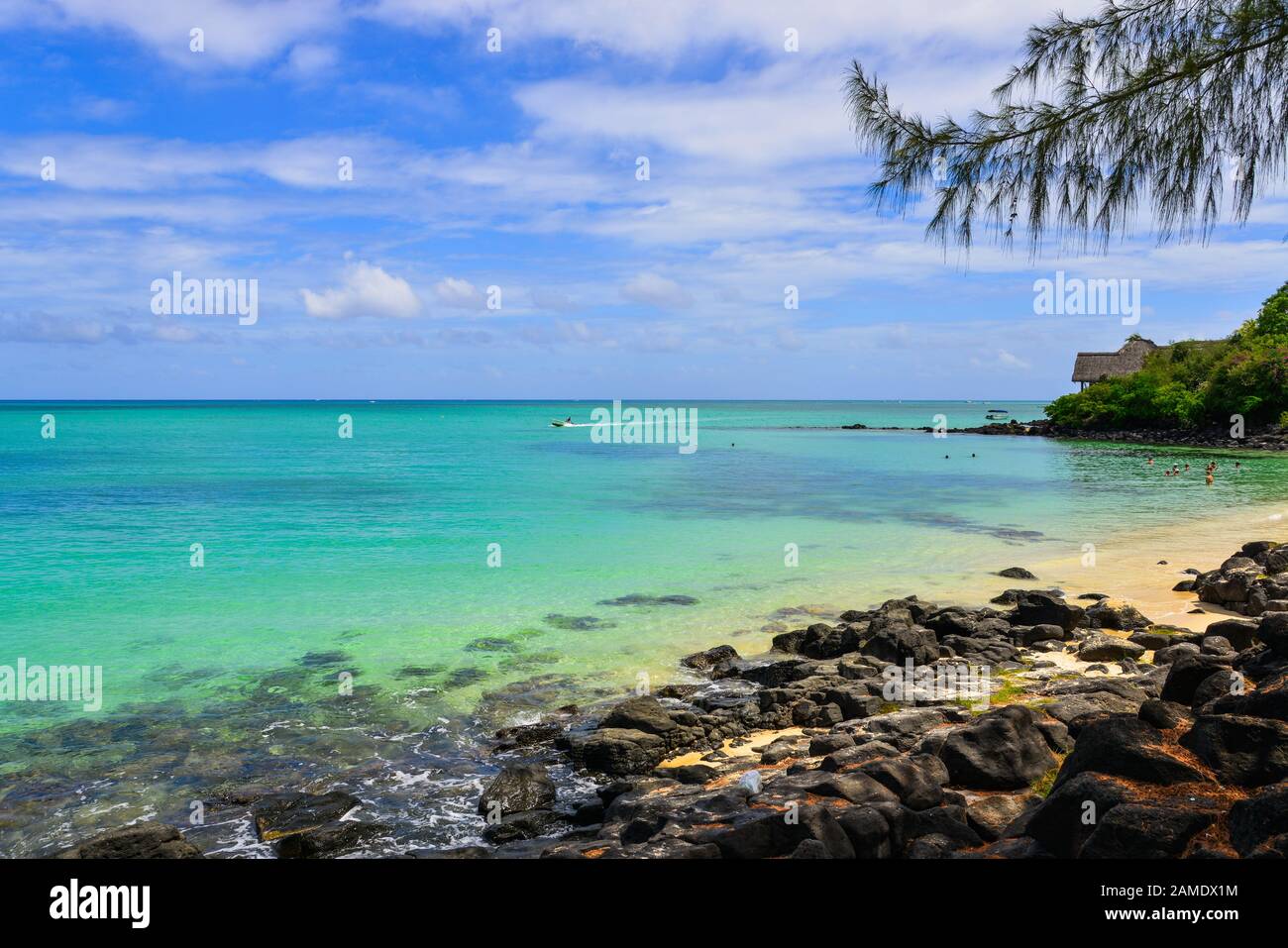 Beautiful seascape of Mauritius Island. Mauritius is one of the best ...