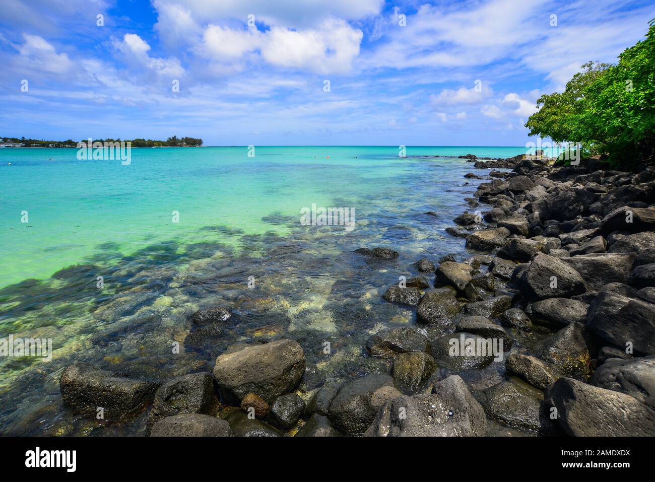 Beautiful seascape of Mauritius Island. Mauritius is one of the best ...