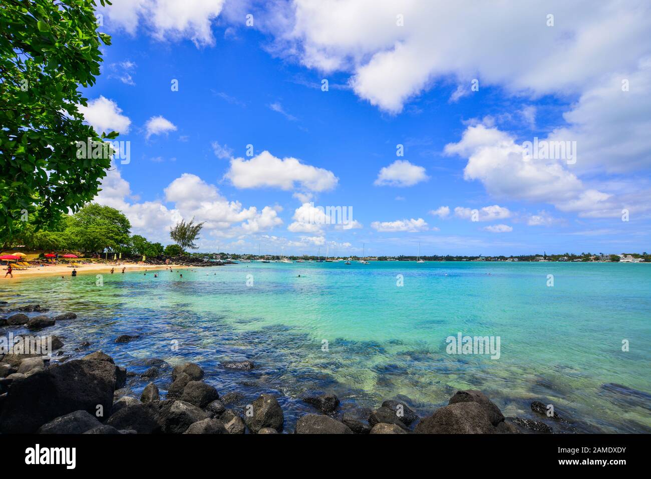 Beautiful seascape of Mauritius Island. Mauritius is one of the best ...