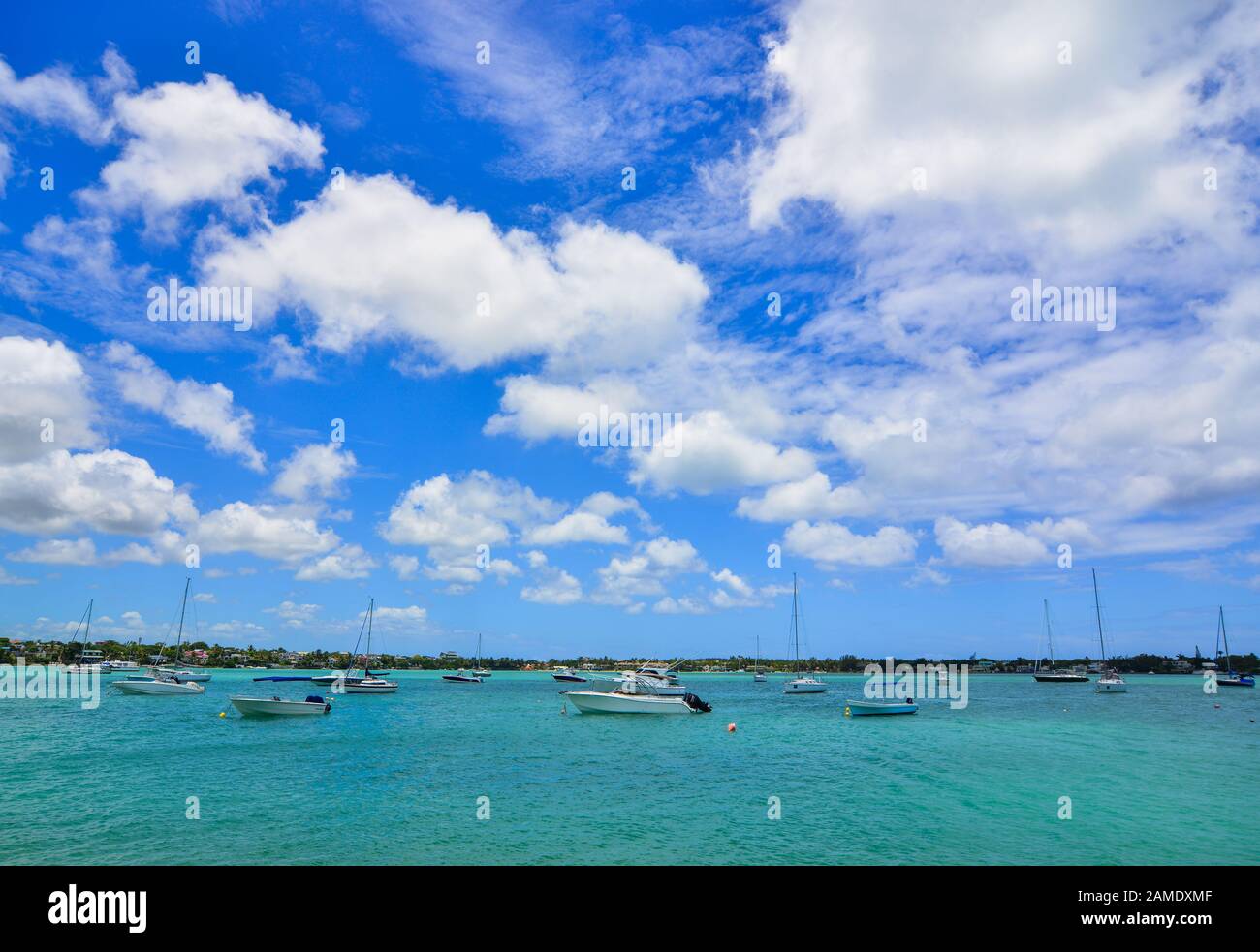 Beautiful seascape of Mauritius Island. Mauritius is one of the best ...