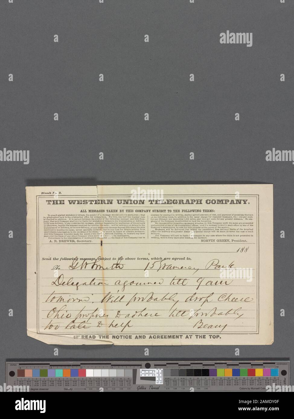 Telegram analysis hi-res stock photography and images - Alamy