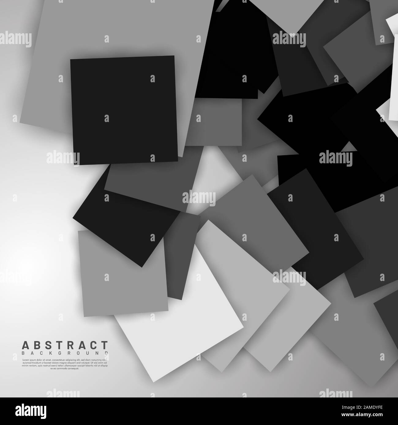 abstract vector background. overlapping square design. New texture for your design Stock Vector ...