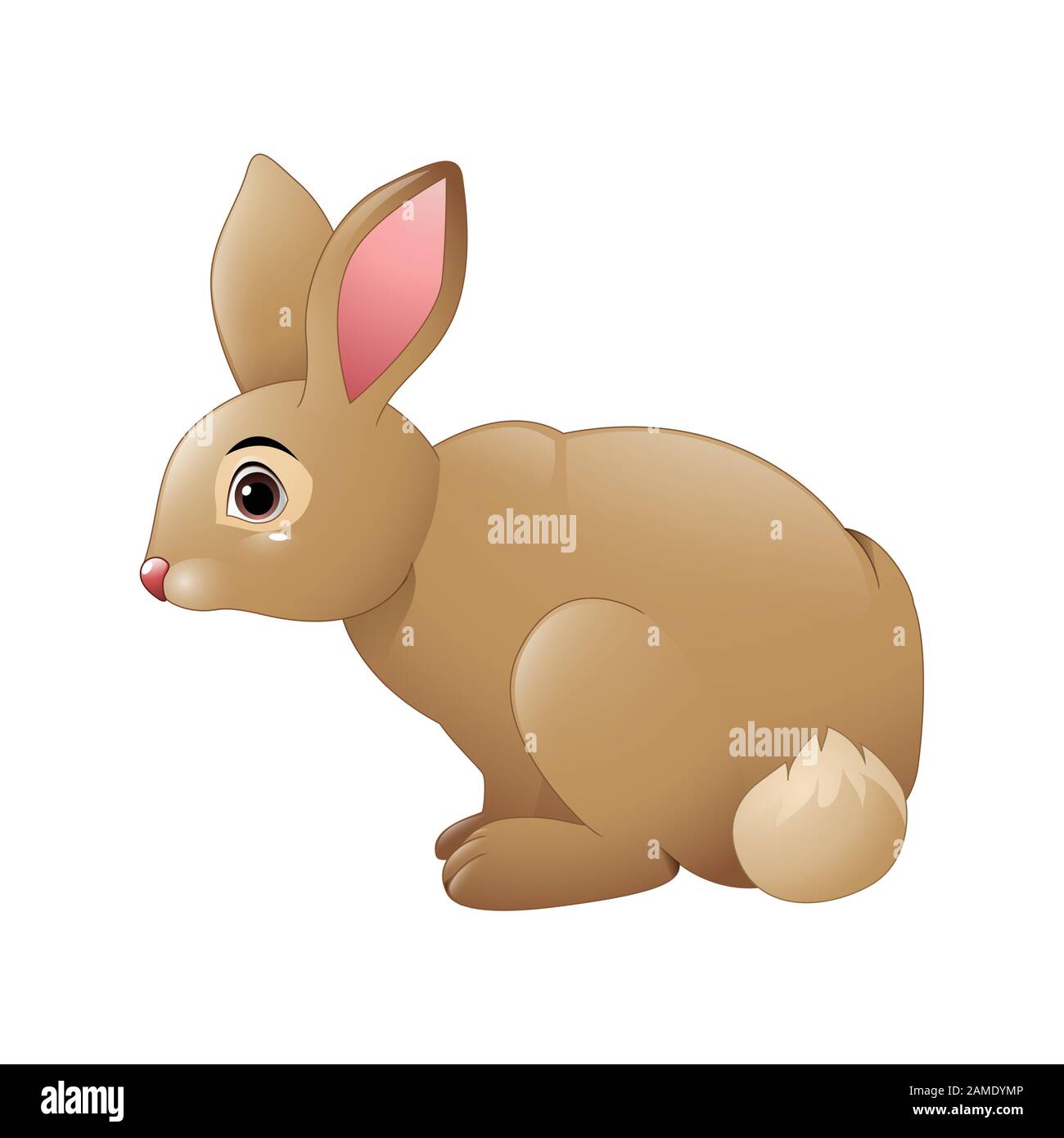 Cute rabbit cartoon Stock Vector Image & Art - Alamy