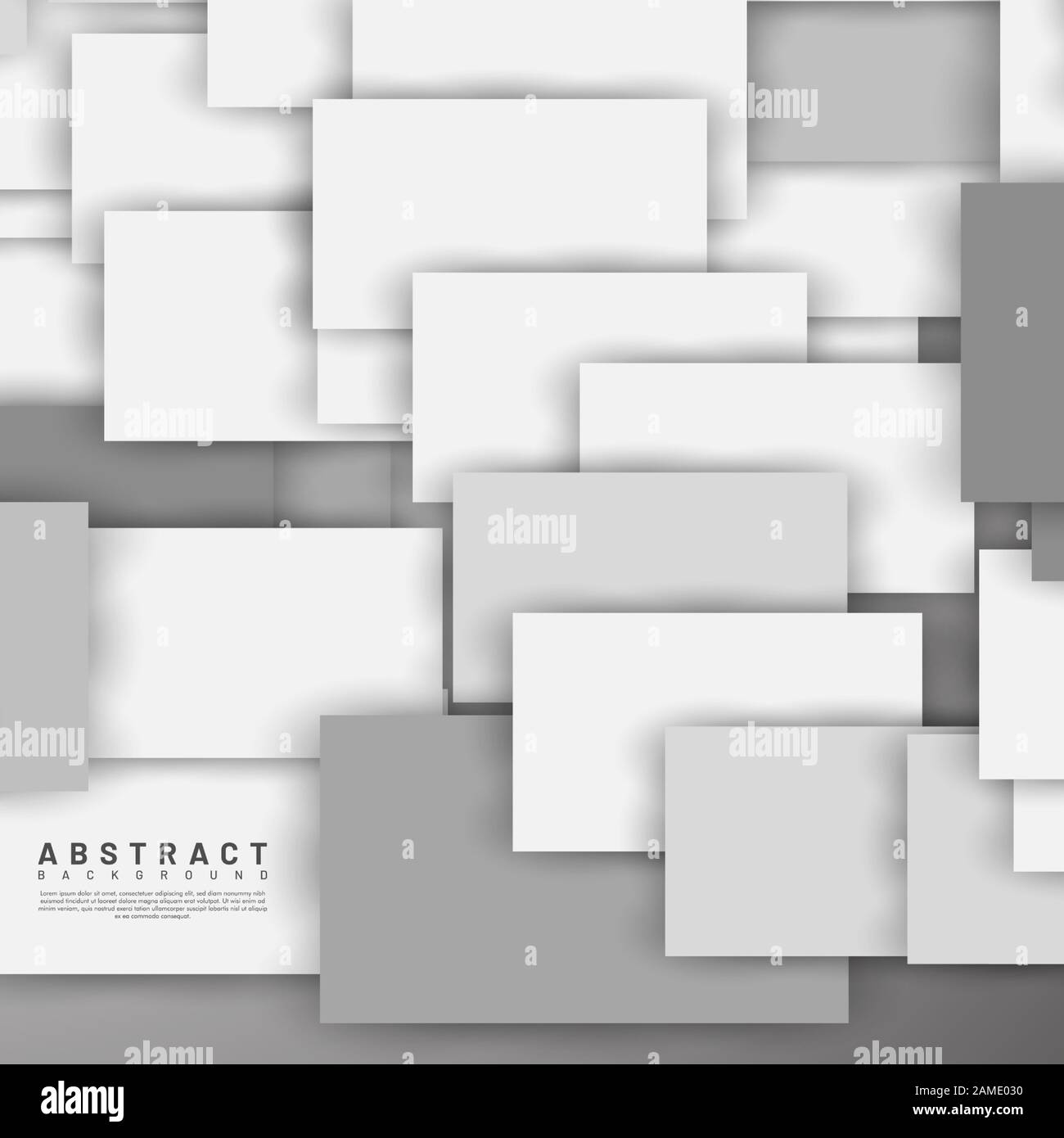 abstract vector background. overlapping square design. New texture for your design Stock Vector ...