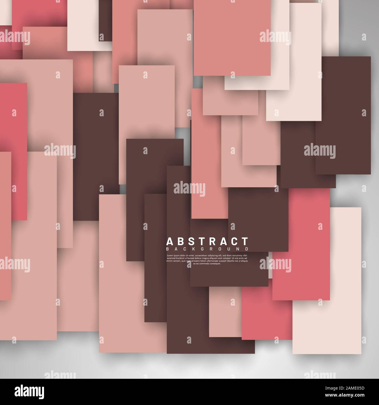 abstract vector background. overlapping full-color square design. New ...