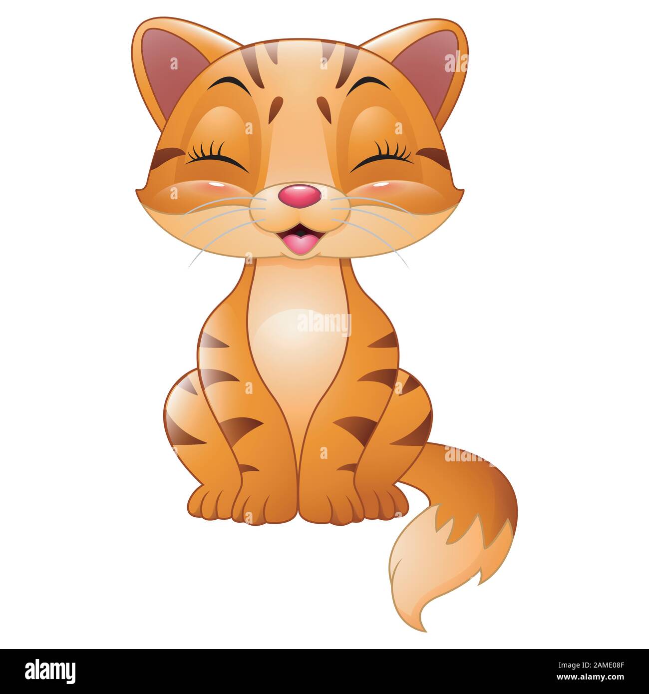 Cartoon funny cat hi-res stock photography and images - Alamy