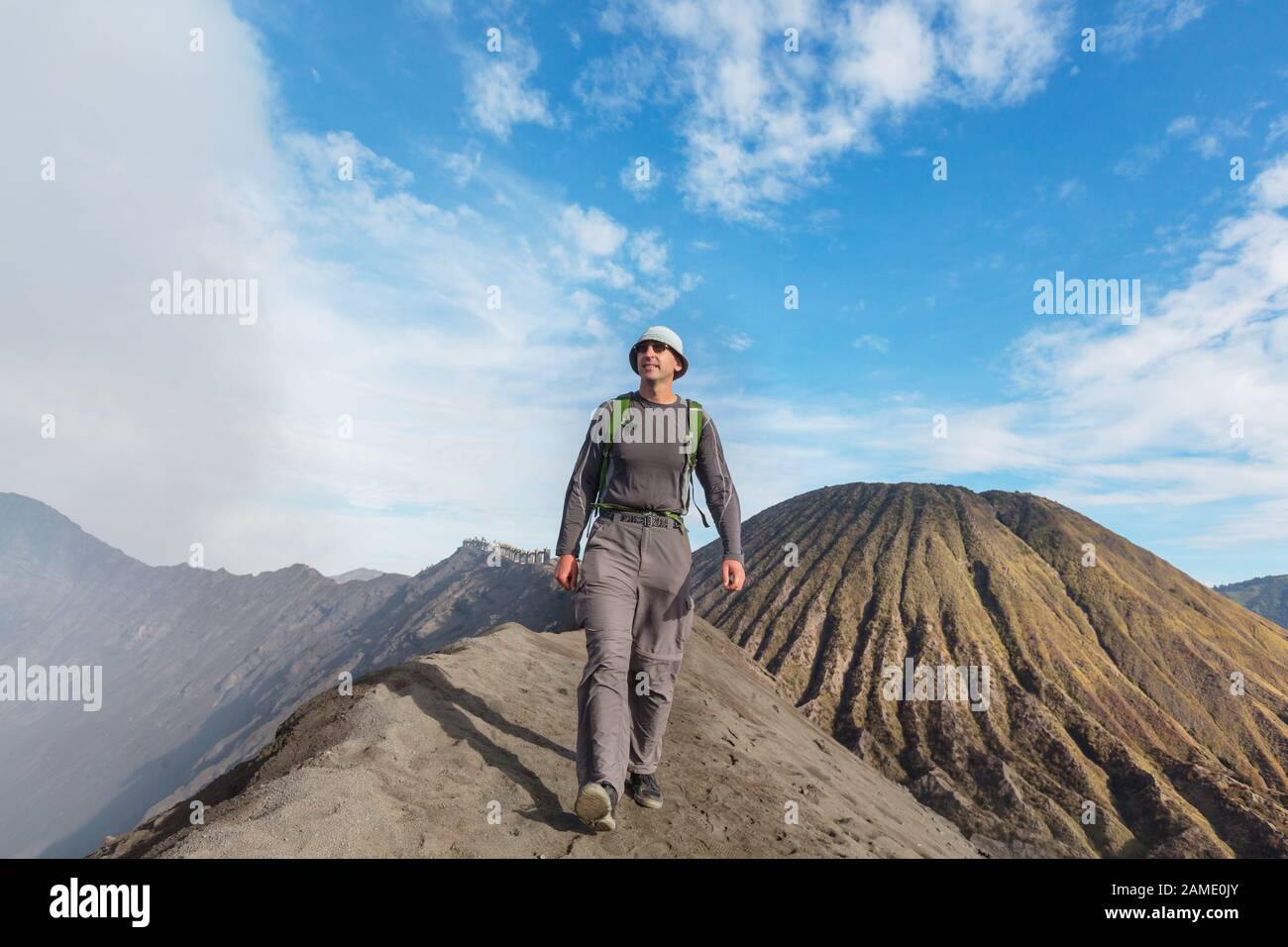 Volcano in java island hi-res stock photography and images - Alamy