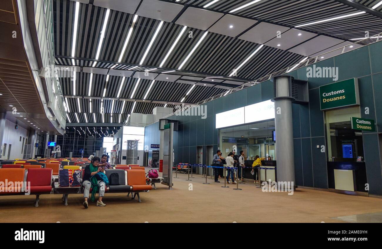 Kuala Lumpur, Malaysia - Jan 16, 2017. Departure Hall of Kuala Lumpur ...