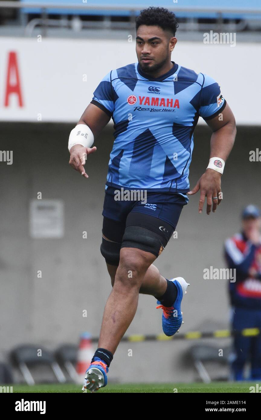 Helu Uwe (Yamaha), January 12, 2020 - Rugby : Japan Rugby Top League ...