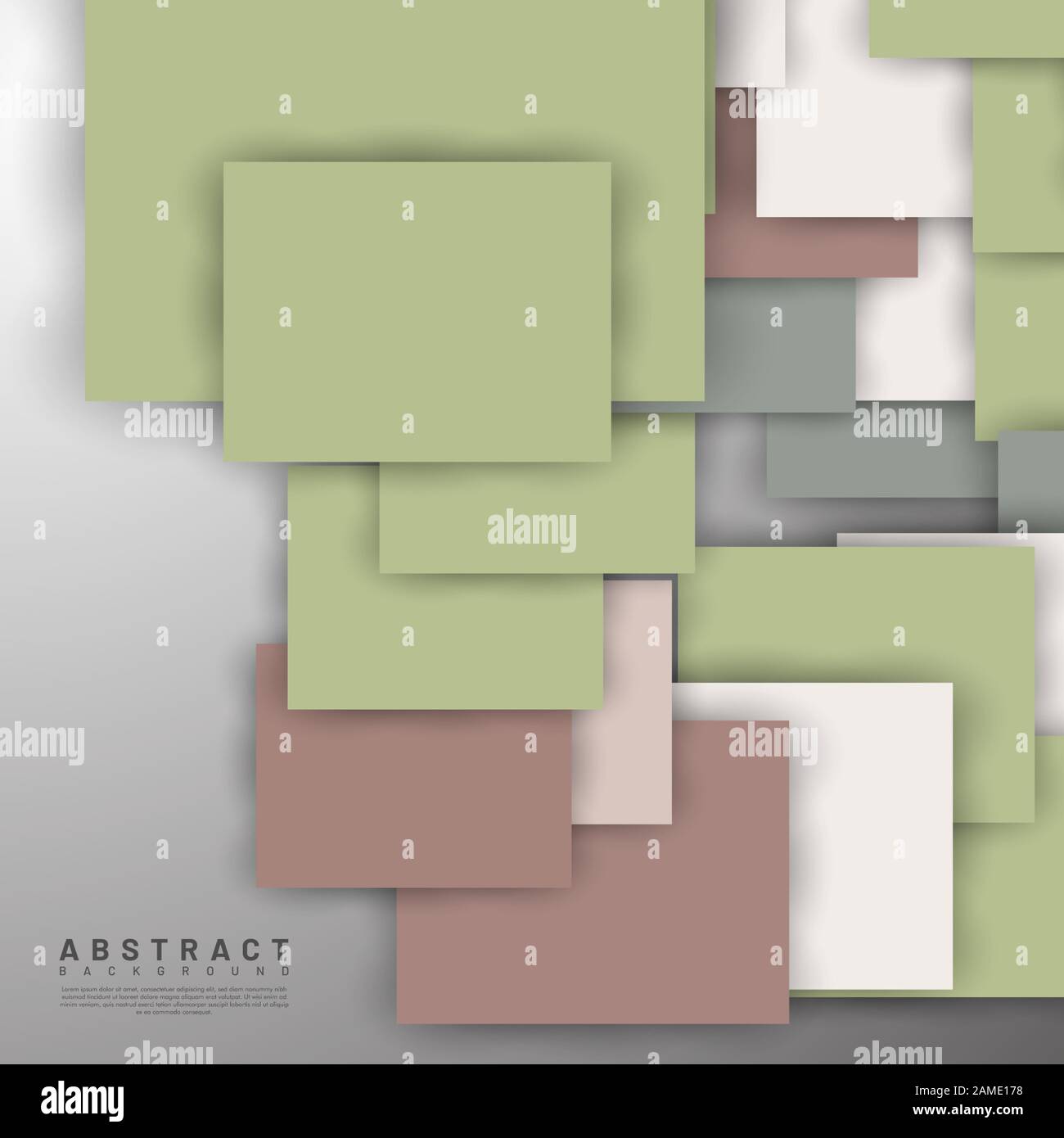 abstract vector background. overlapping full-color square design. New texture for your design ...