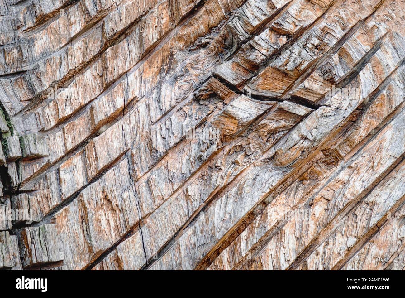 Wooden texture with diagonal lines. Wooden cracked texture Stock Photo ...