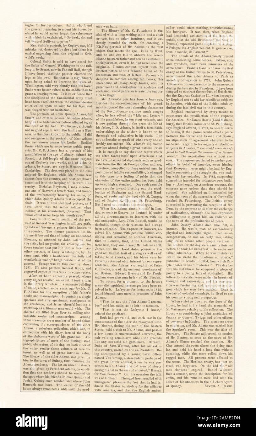 The Adams mansion [From Appleton's Journal, vol. 12 (September 26, 1874 ...