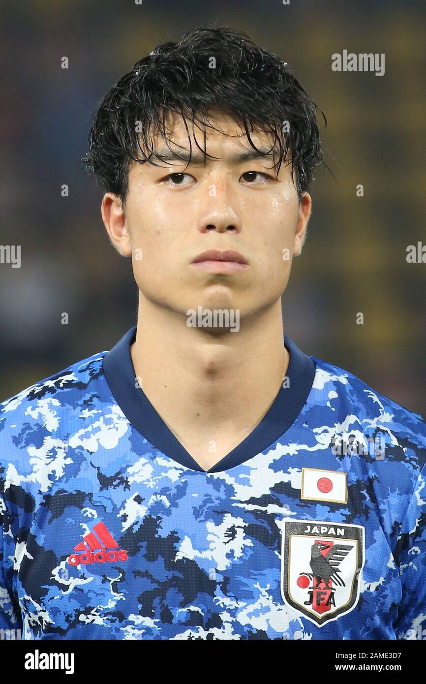 Rangsit, Thailand. 9th Jan, 2020. Japan's Taiyo Koga before the AFC U ...