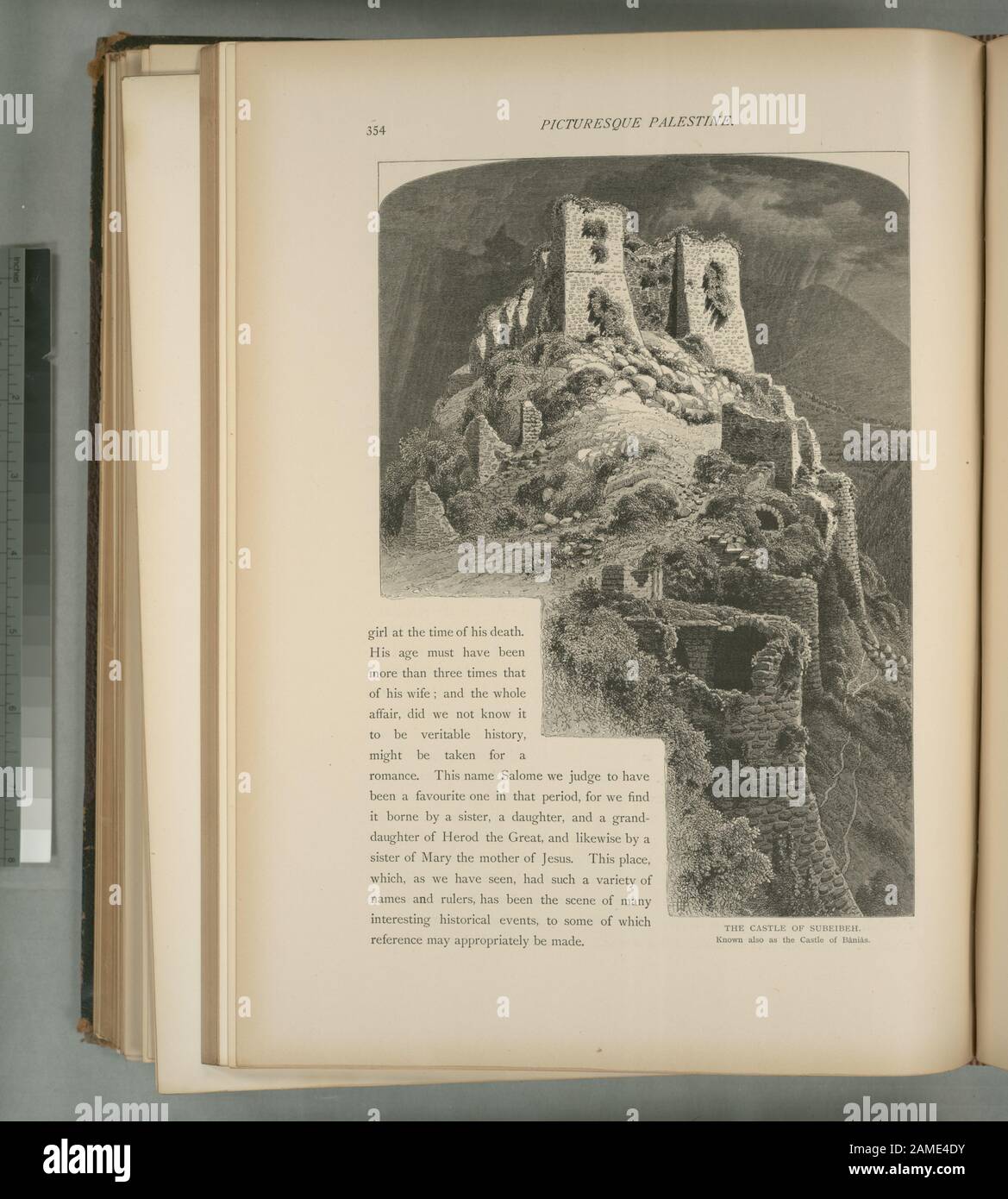 The Castle of Subeibeh, known also as the Castle of Bâniâs Colonel ...