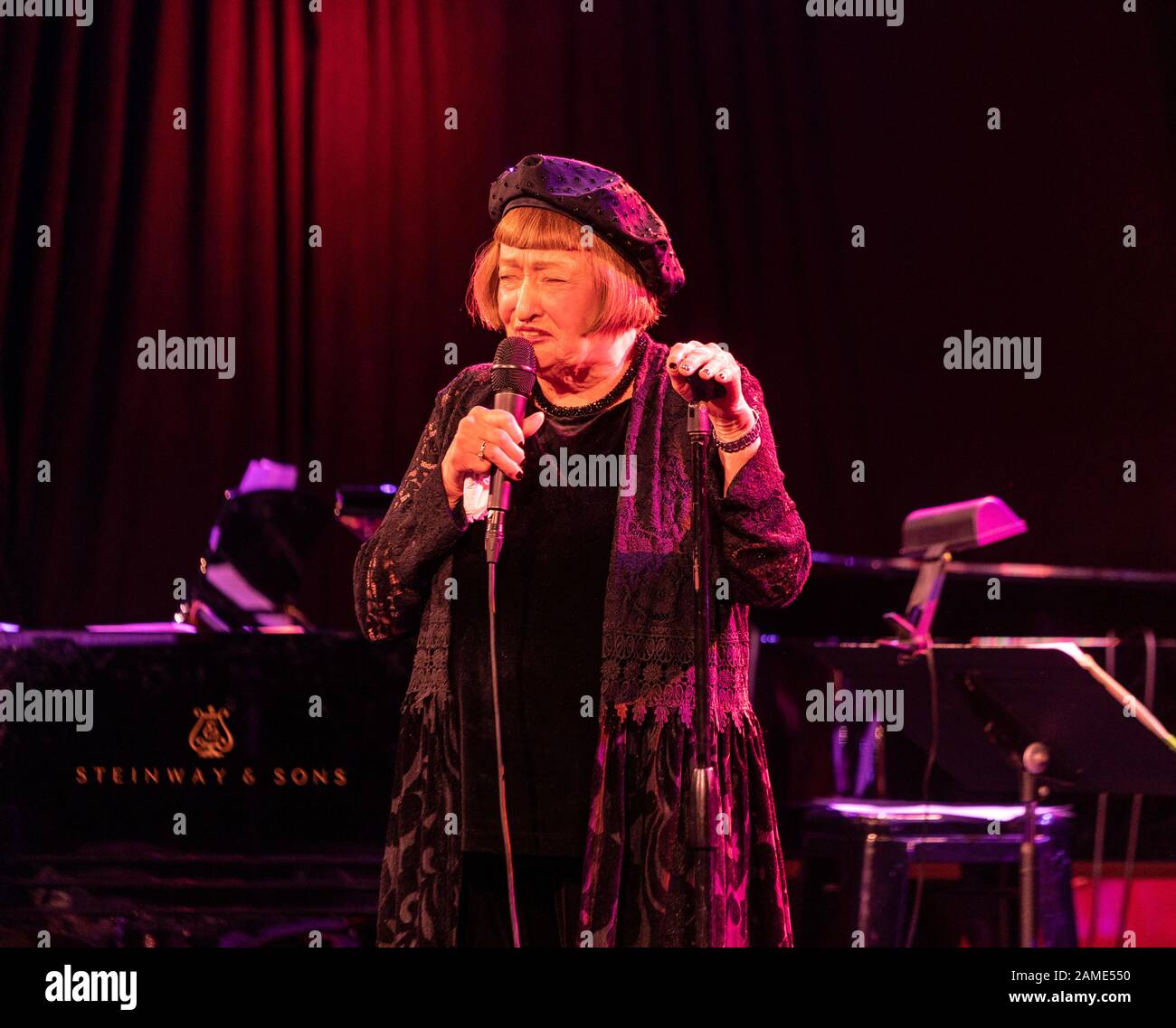 New York, NY - January 12, 2020: Sheila Jordan performs during From ...