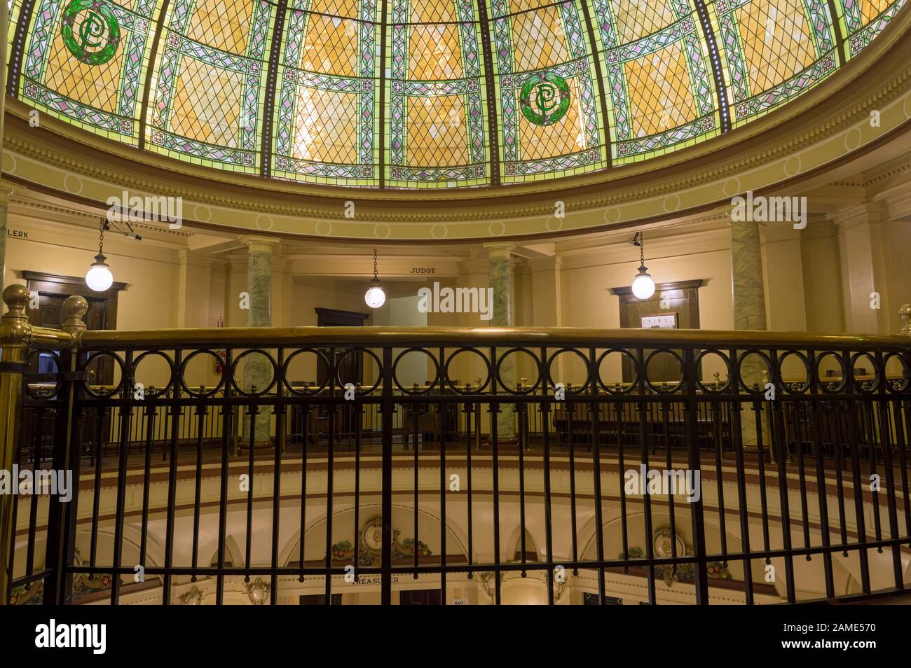 South Bend, Washington - October 29, 2014: The Rotunda of the Pacific ...