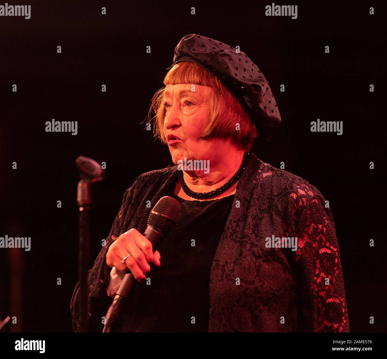 New York, NY - January 12, 2020: Sheila Jordan performs during From ...