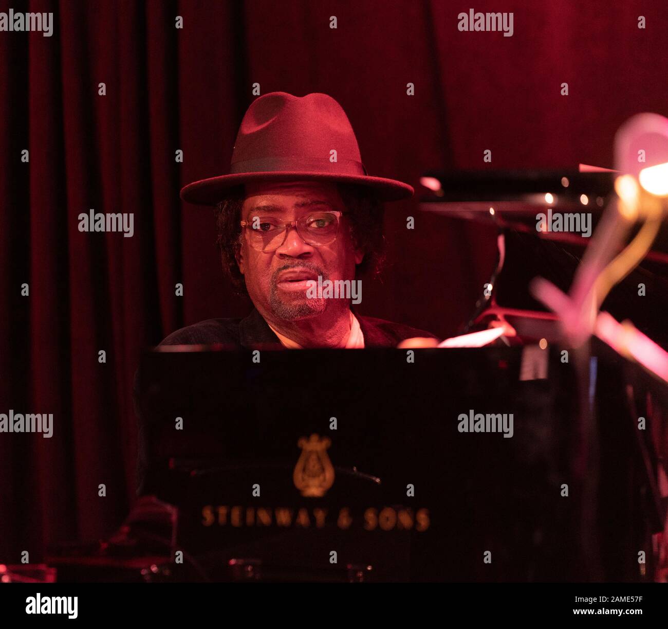 New York, NY - January 12, 2020: Johnny O’Neal performs during From ...