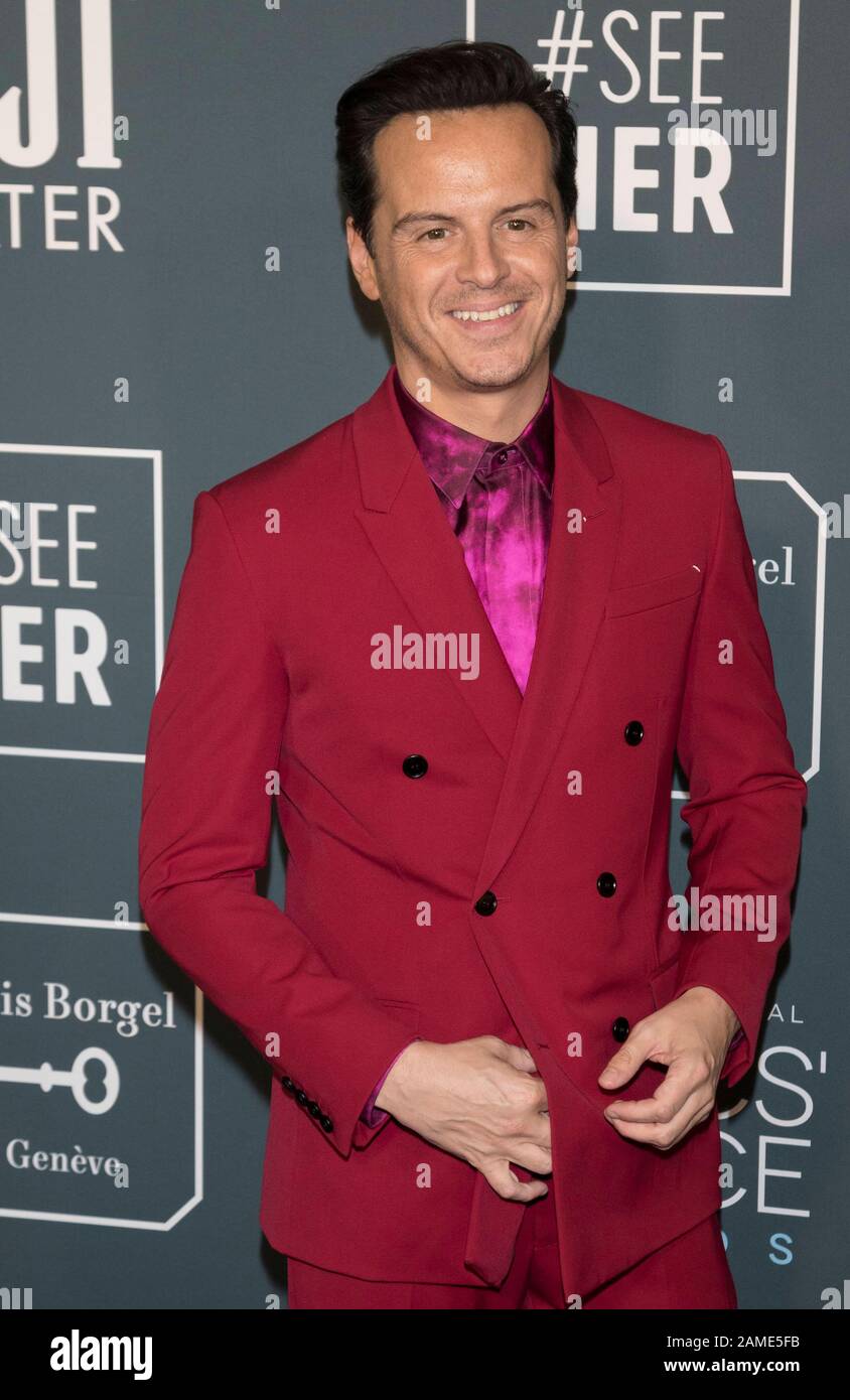 Andrew Scott attends the 25th Annual Critics' Choice Awards at Barker ...