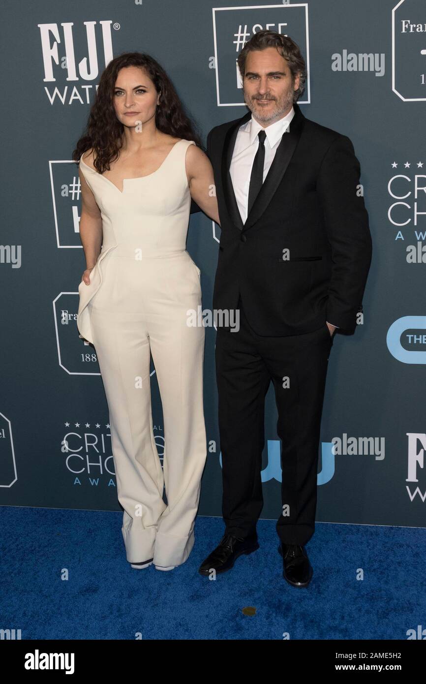 Rain Phoenix and Joaquin Phoenix attends the 25th Annual Critics ...