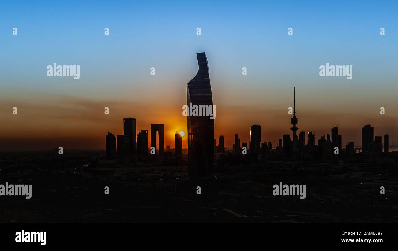 Landmark kuwait towers in kuwait city hi-res stock photography and ...
